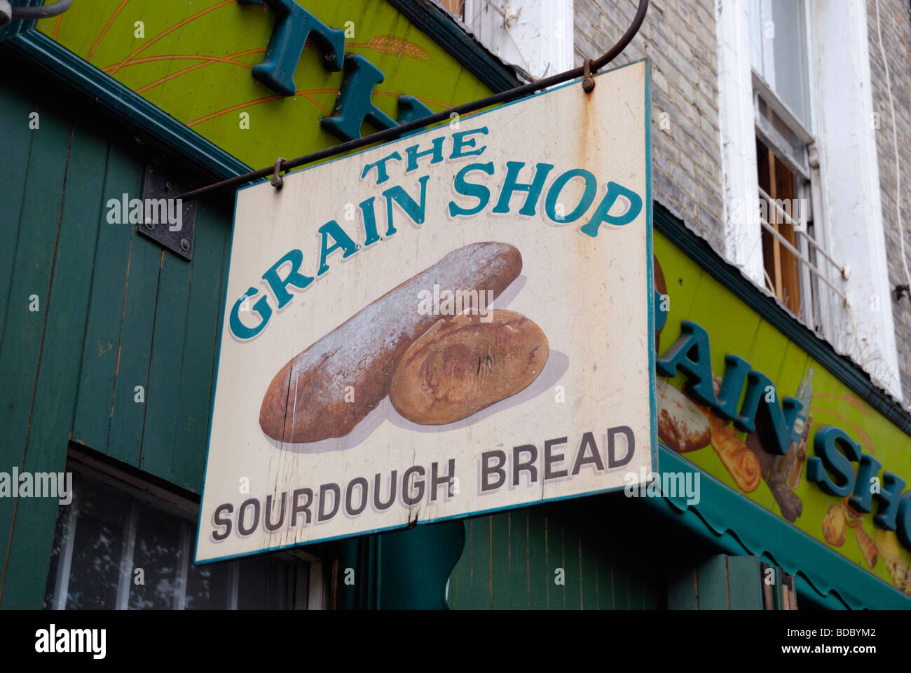 The Grain Shop vegetarian restaurant in Portobello Road London England ...