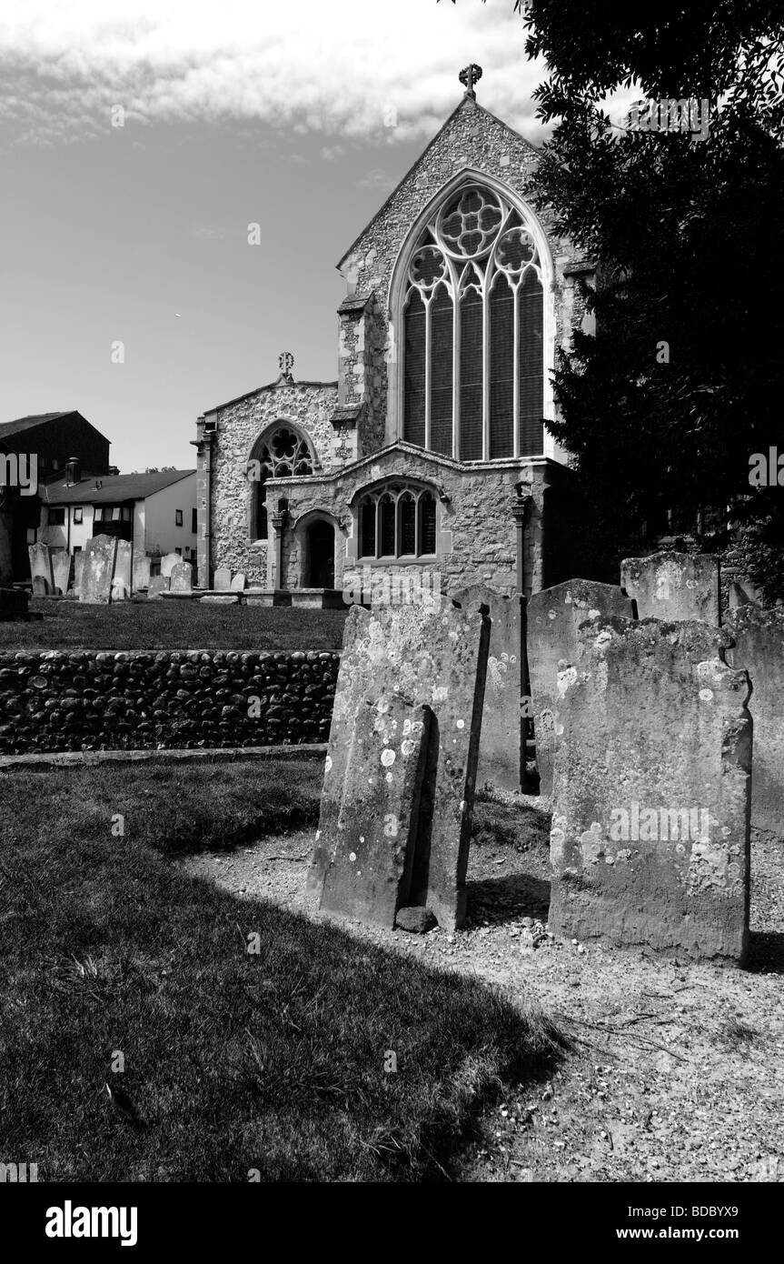 medieval church yard Stock Photo - Alamy