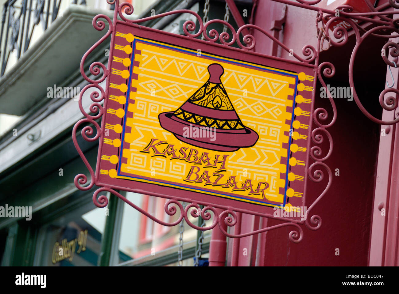 Kasbah bazaar sign hi-res stock photography and images - Alamy