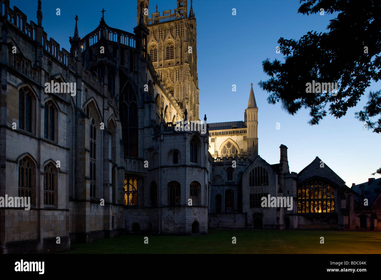 Gloucester Cathedral, Gloucestershire, UK Stock Photo - Alamy