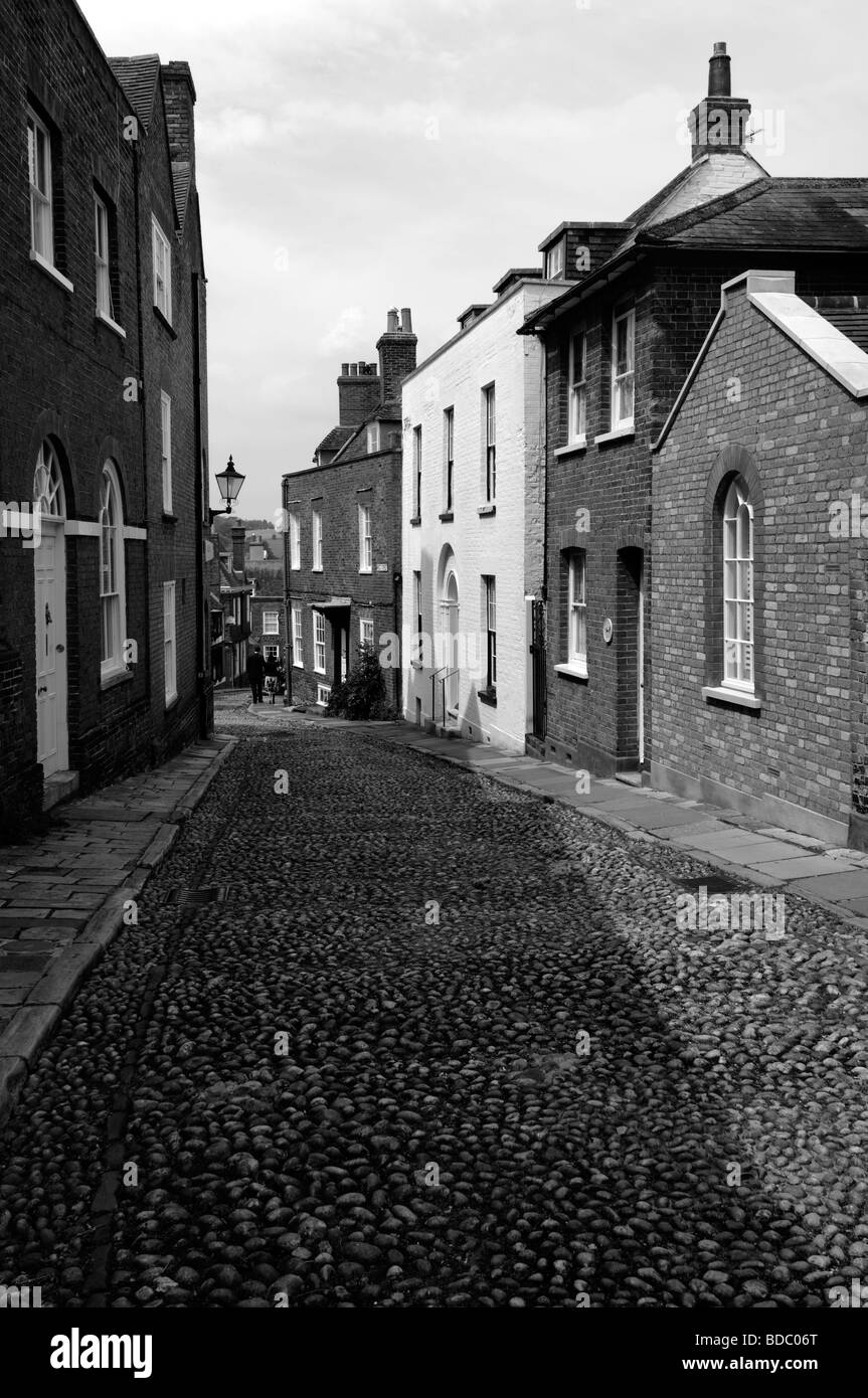 rye cobbled street Stock Photo - Alamy