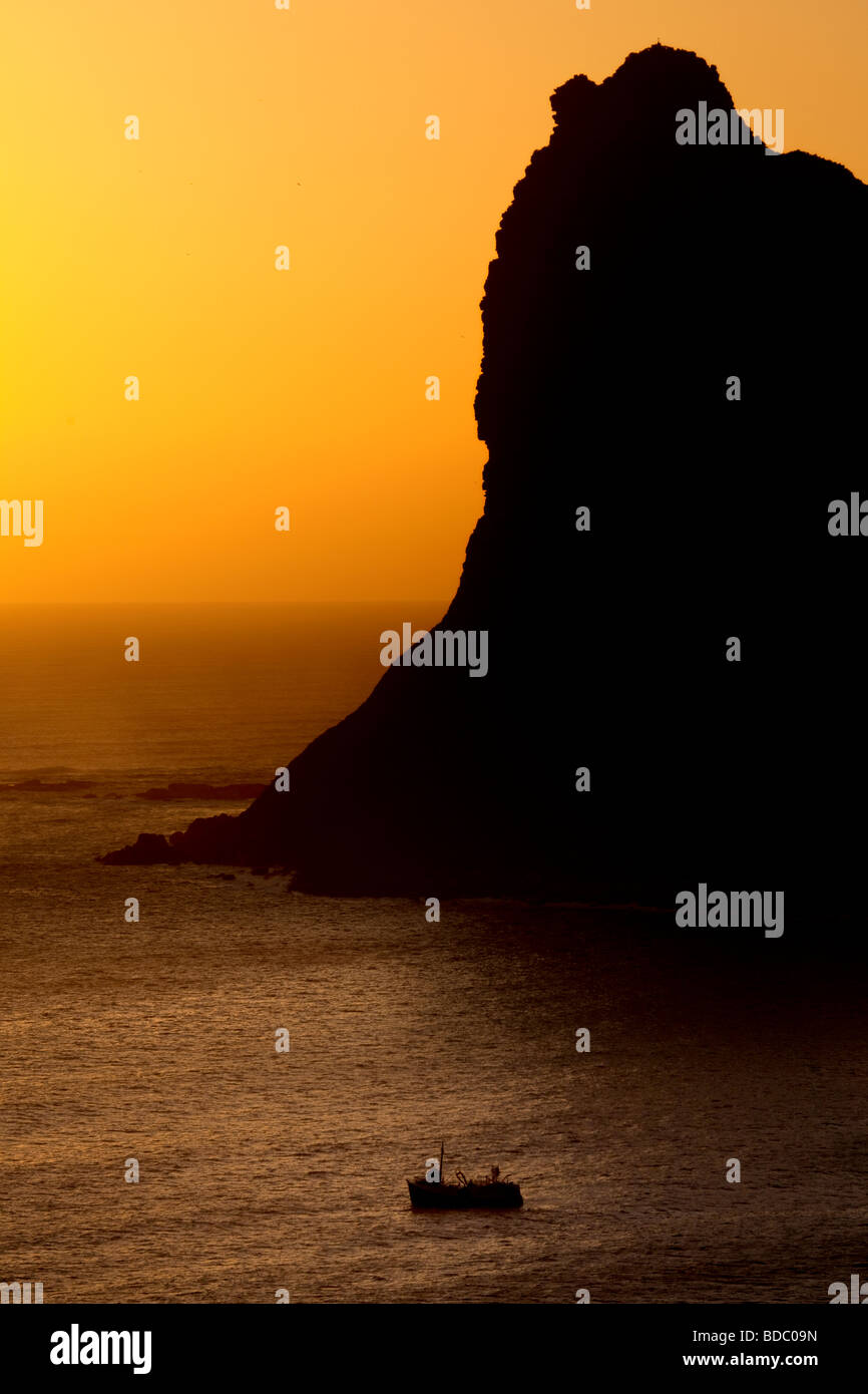 The Sentinel at Sunset Hout Bay South Africa Stock Photo - Alamy
