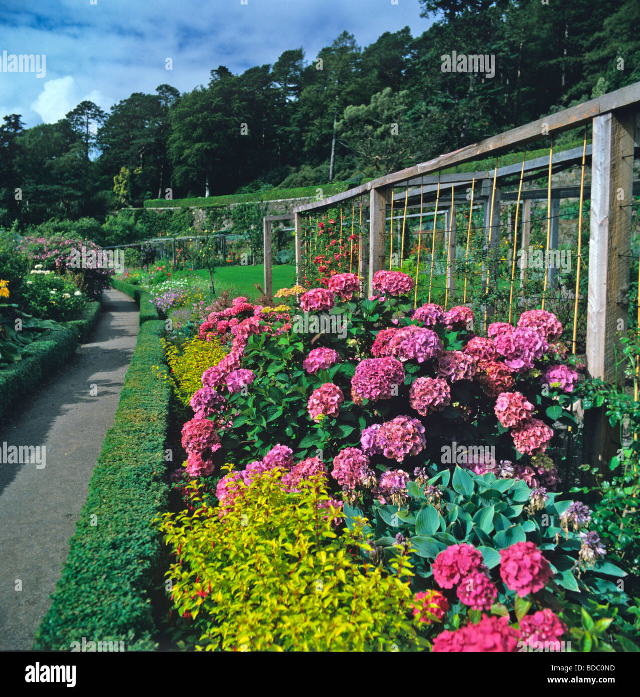 The surprising tropical garden of Inverewe on the top of the West Coast ...