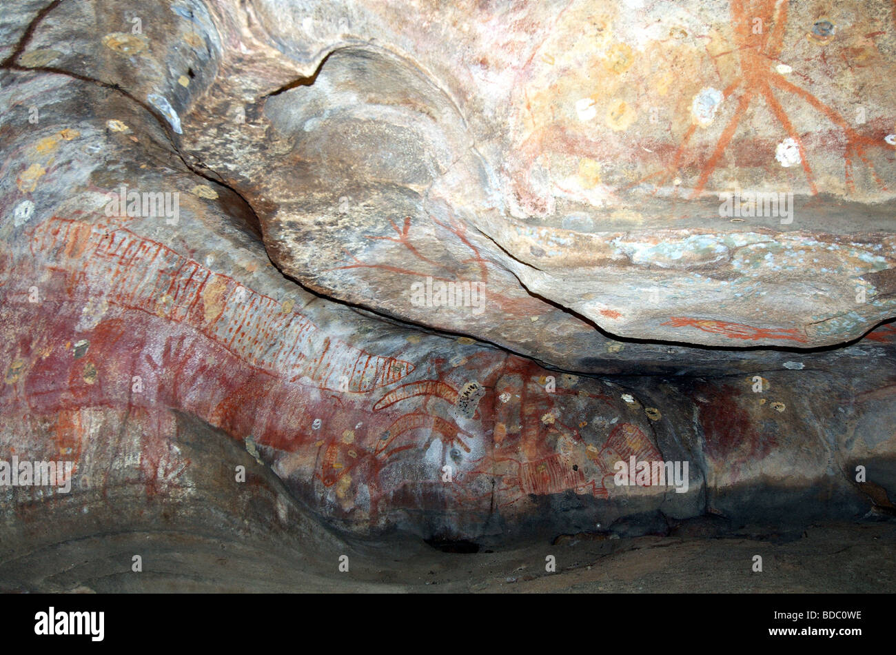 Australian aboriginal rock art - Yirmbal the creation story including ...