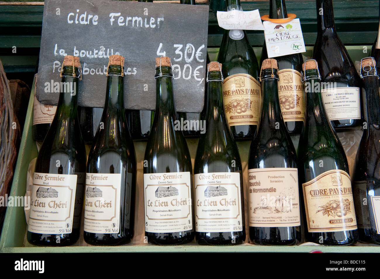 Normandy cider normandie cider hi-res stock photography and images - Alamy