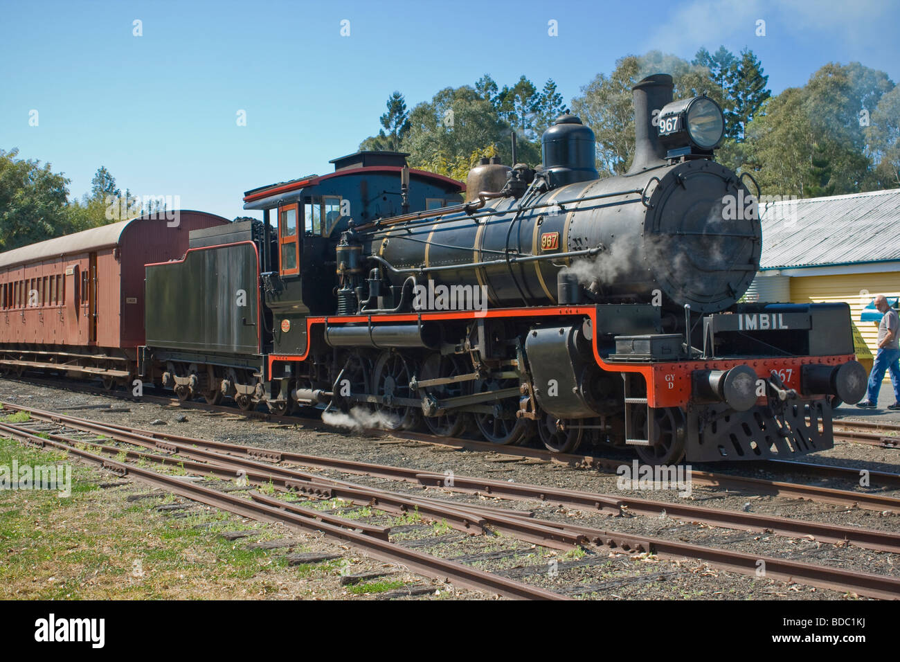 A Class 17 Steam Locomotive Built in 1950 and used to haul The Valley ...