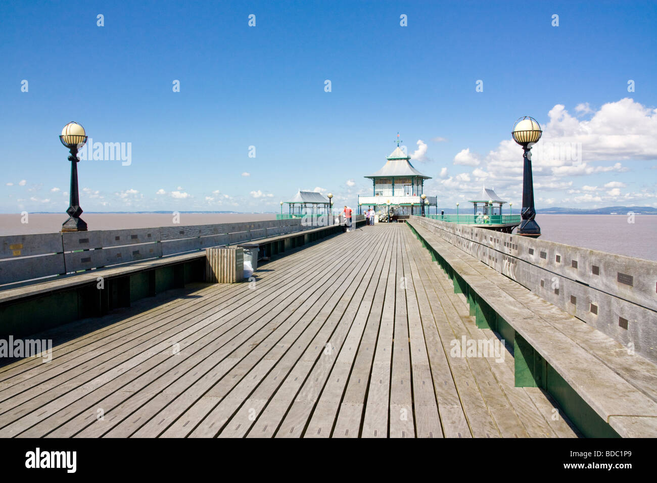 The Historic Pier at Clevedon Somerset England UK Stock Photo - Alamy