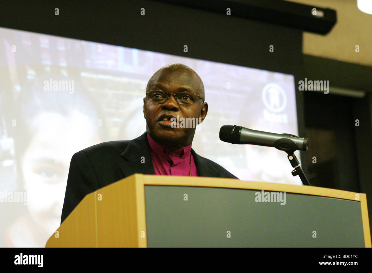 Archbishop of York John Sentamu Stock Photo - Alamy