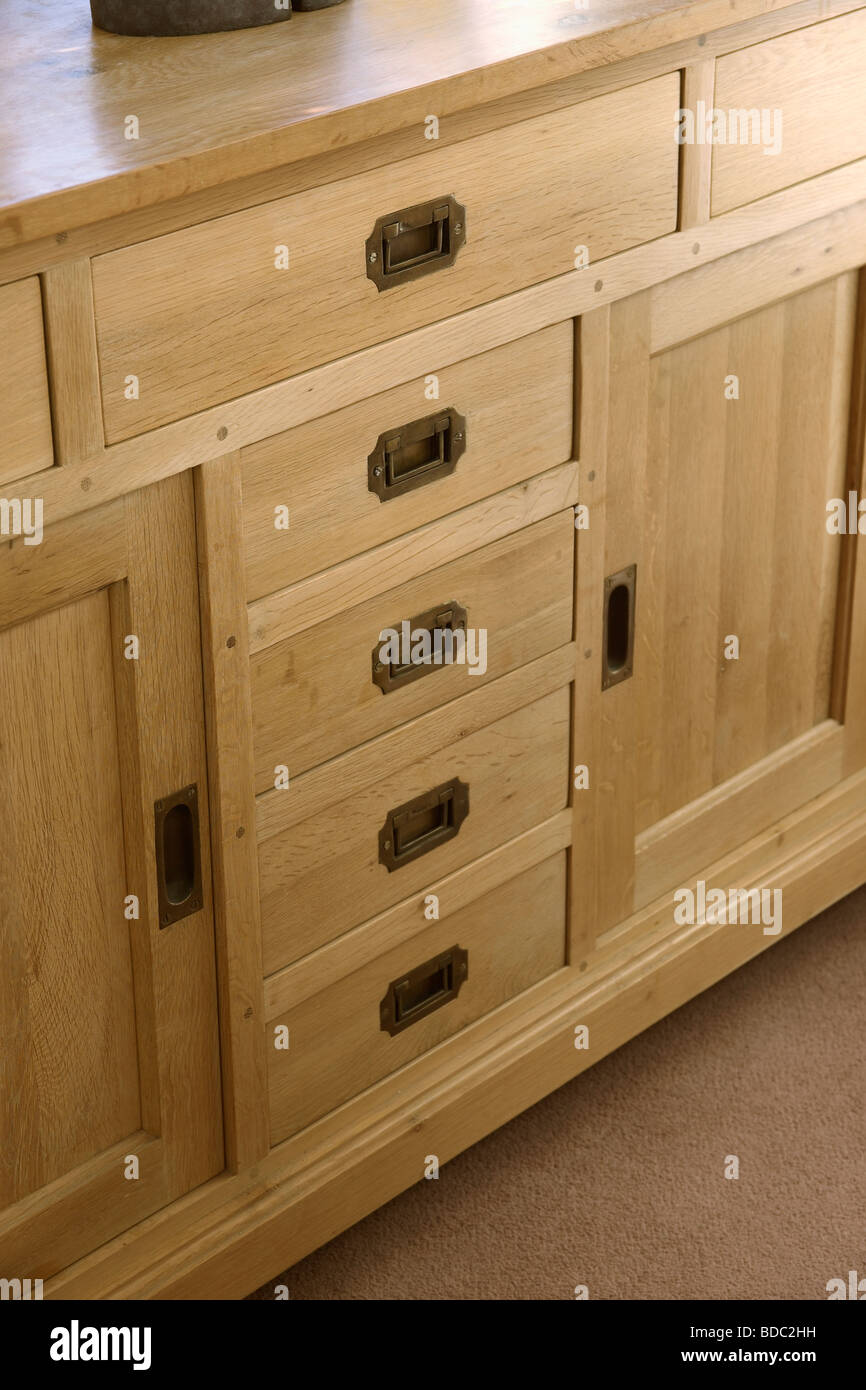 Wood sideboards hi-res stock photography and images - Alamy