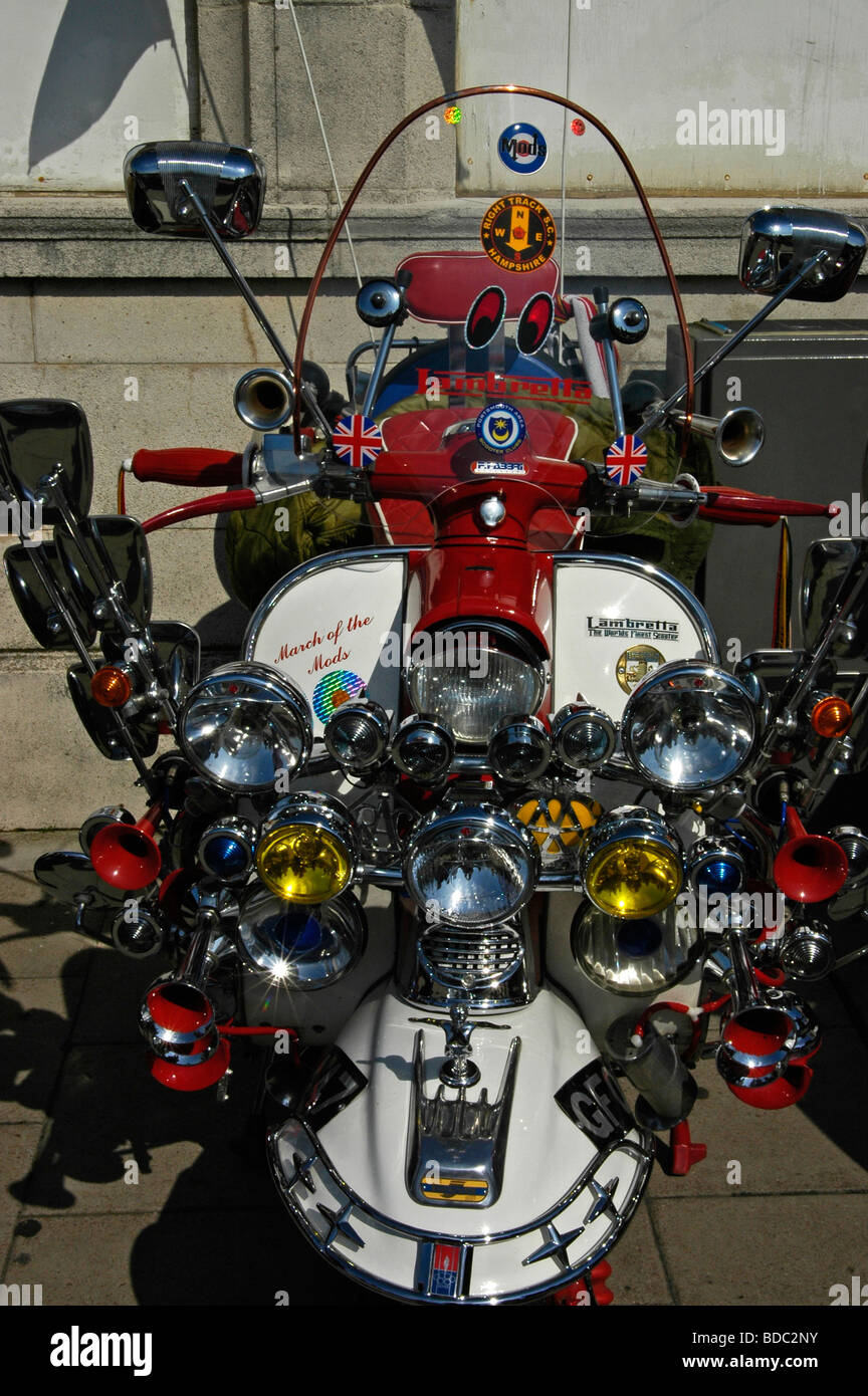 Mod scooter hi-res stock photography and images - Alamy