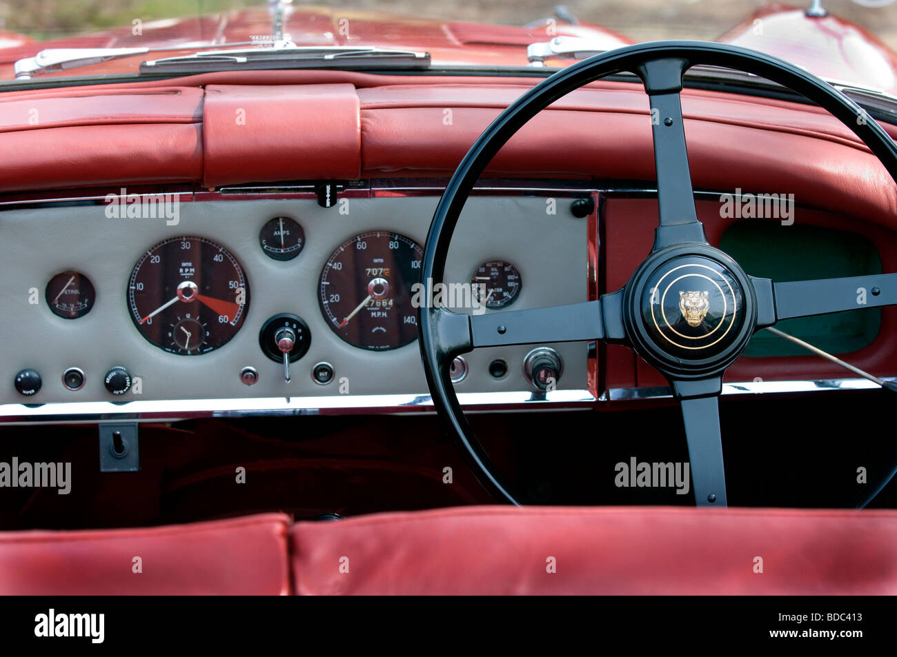 1950s racing car dashboard hi-res stock photography and images - Alamy