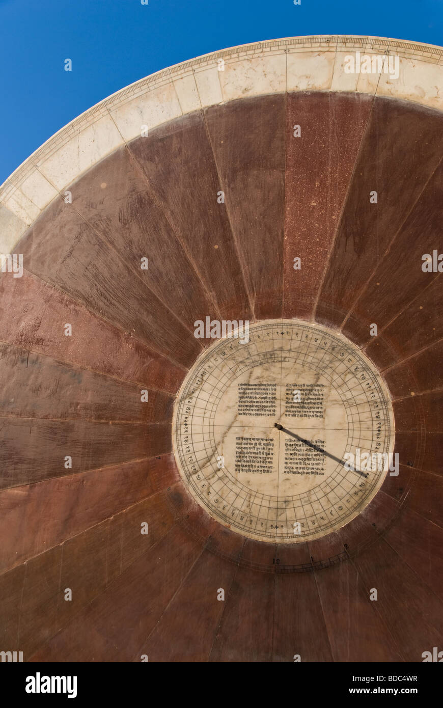 One of the instruments in Jantar Mantar observatory, Jaipur, India ...