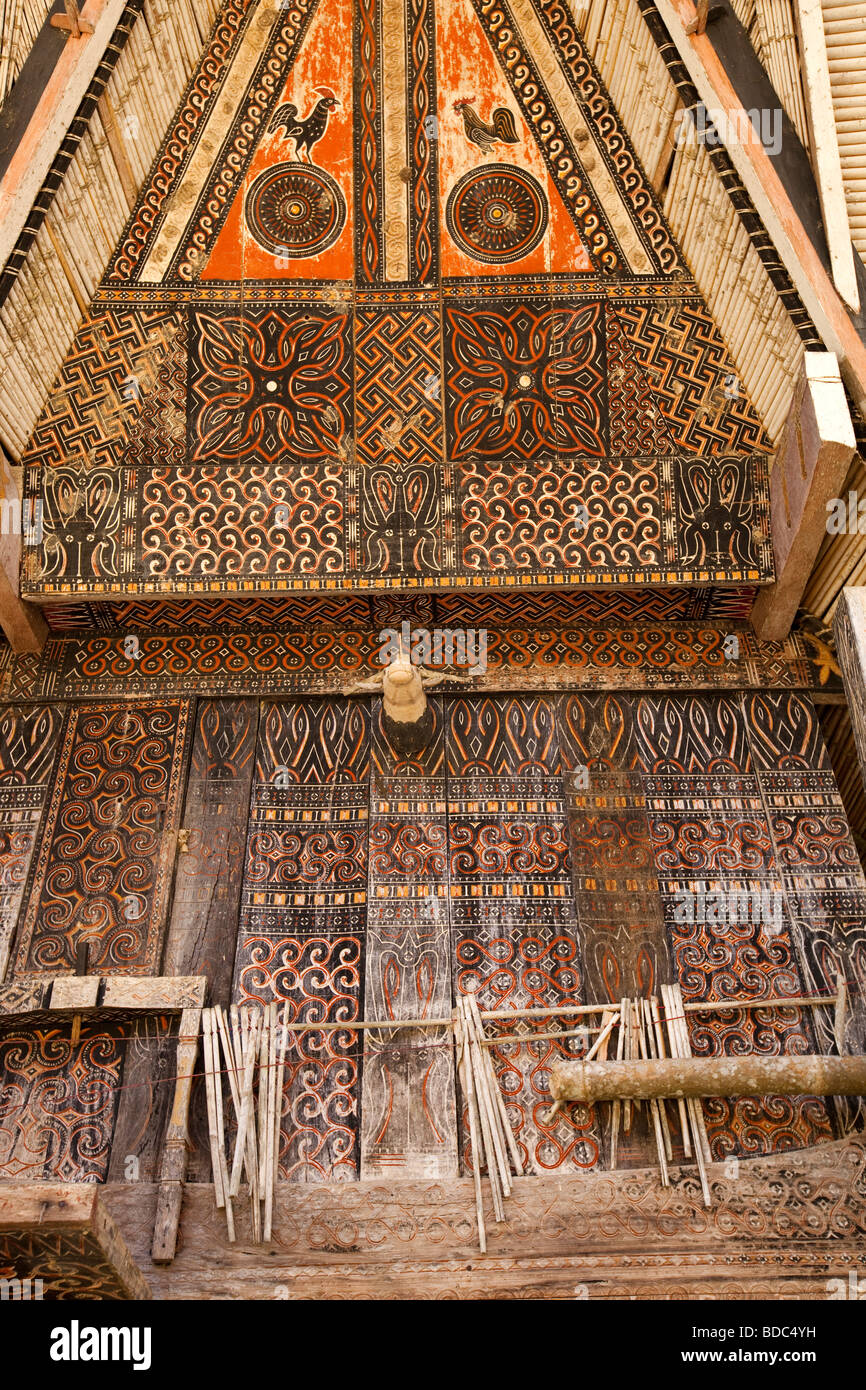 Indonesia Sulawesi Tana Toraja Kete Kesu village patterns of ...
