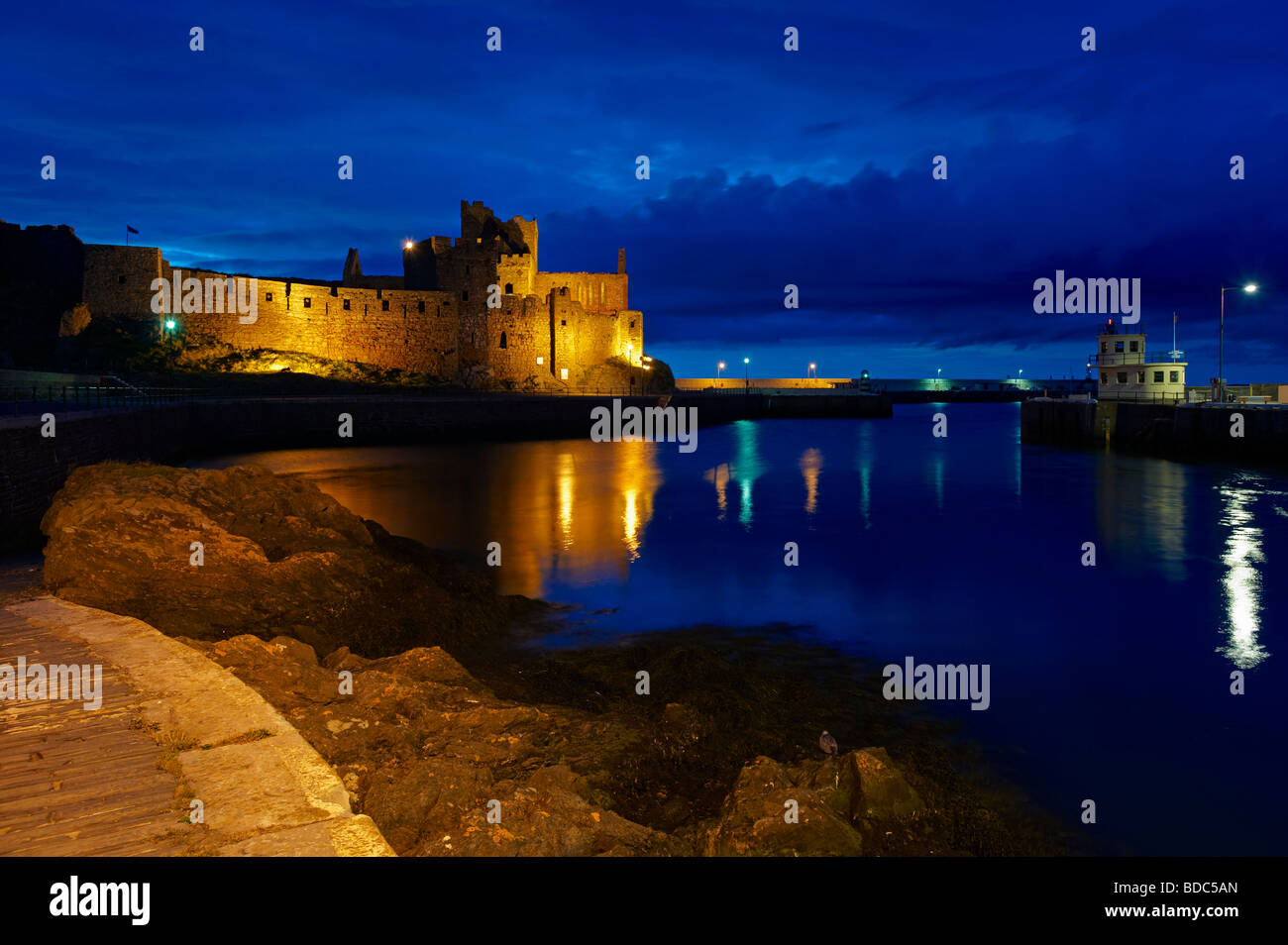 Peel hill isle of man hi-res stock photography and images - Alamy