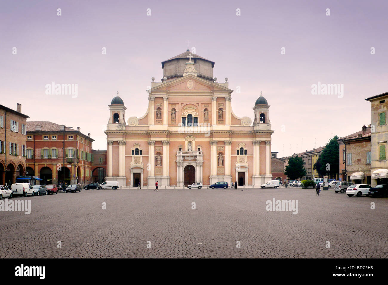The Cathedral in Piazza Martiri Carpi Modena Italy Stock Photo - Alamy