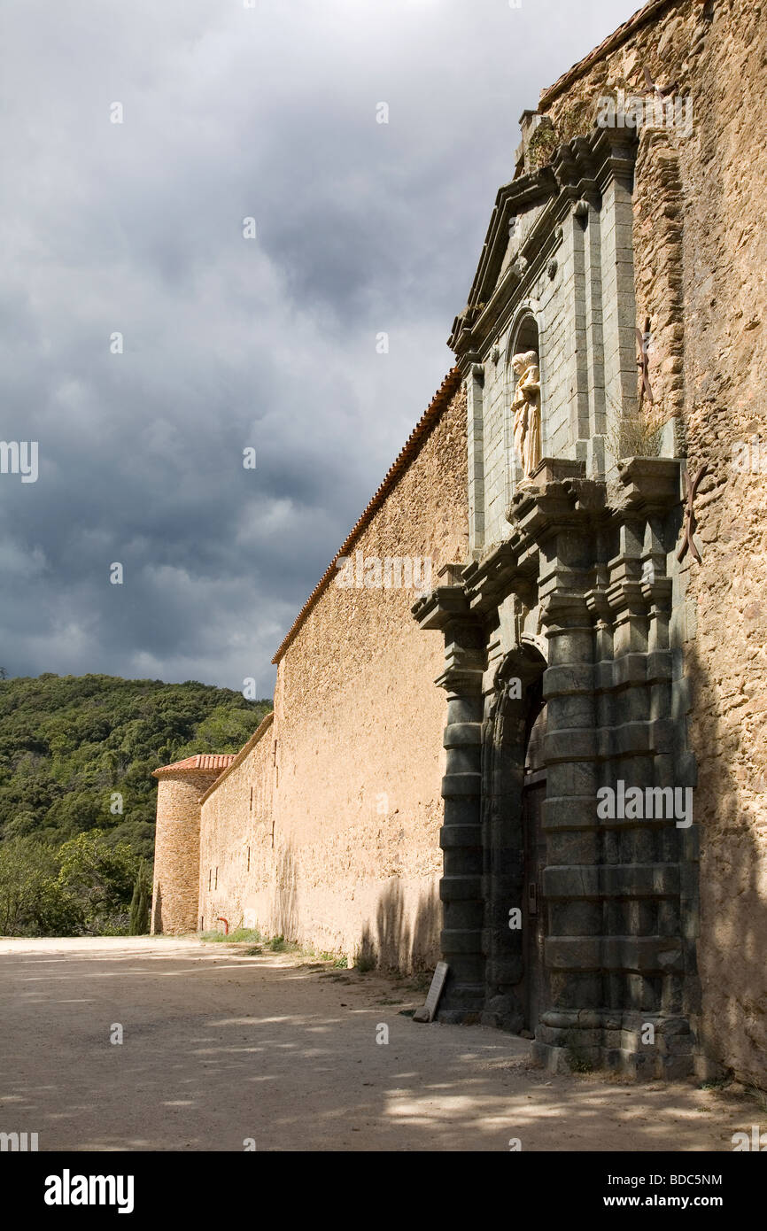 Monastere de la Verne South of France Sept 2008 Stock Photo - Alamy