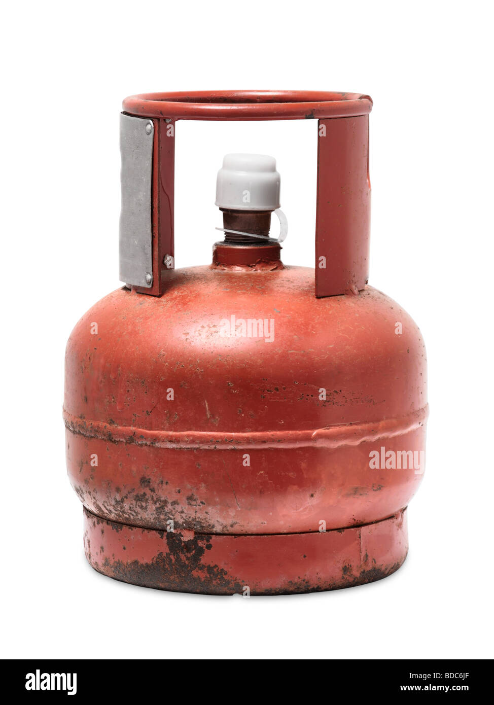 Rusty gas bottle Stock Photo - Alamy