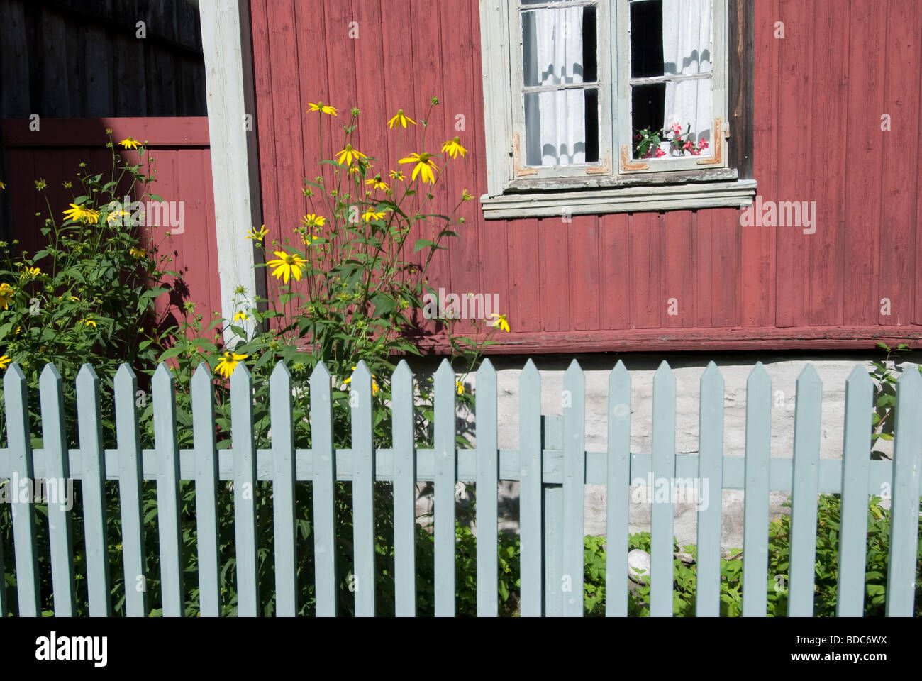 Picket Fence - Oslo Stock Photo - Alamy
