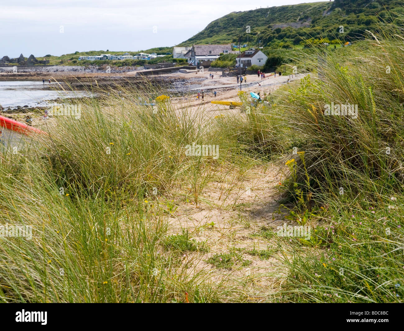 Port eynon gower peninsula beach hi-res stock photography and images ...