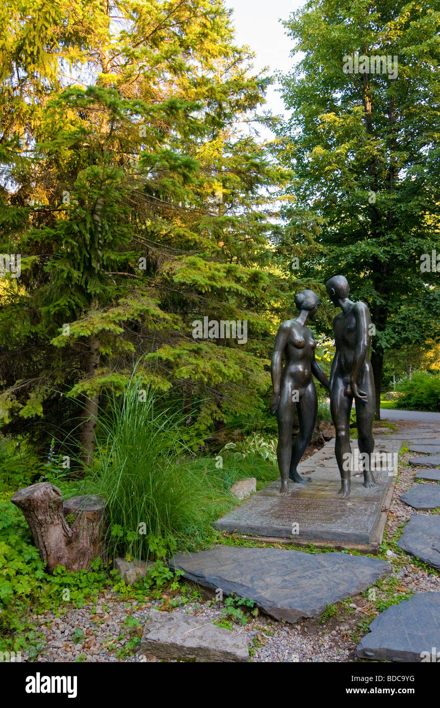 Beautiful gardens of the Centre de la Nature Located in Laval suburbs ...