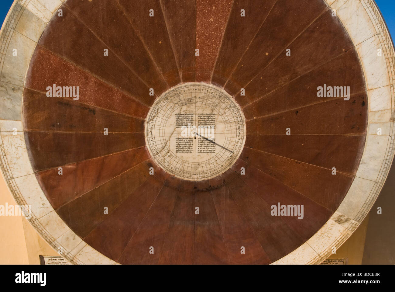 One of the instruments in Jantar Mantar observatory, Jaipur, India ...