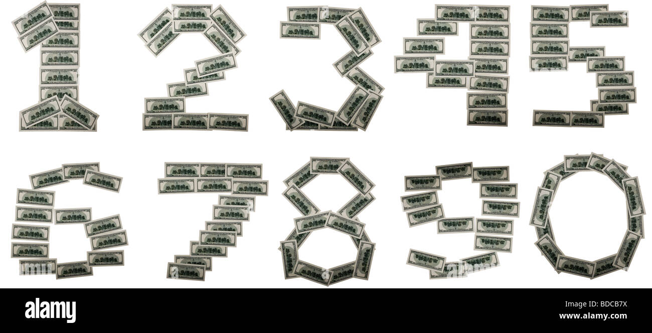 Arabic numerals hi-res stock photography and images - Alamy