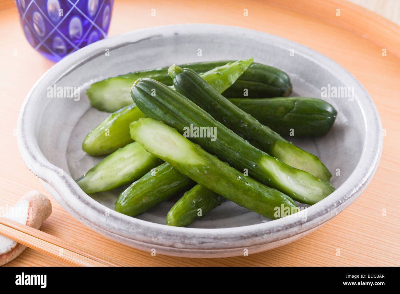 Mini cucumber pickles Stock Photo - Alamy