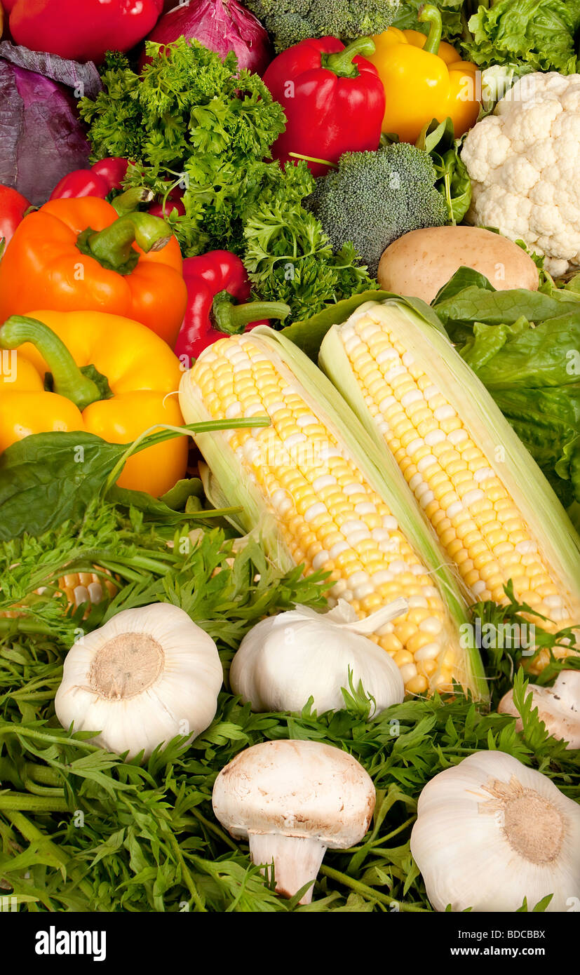 This is a close up of vibrant vegetables Stock Photo - Alamy