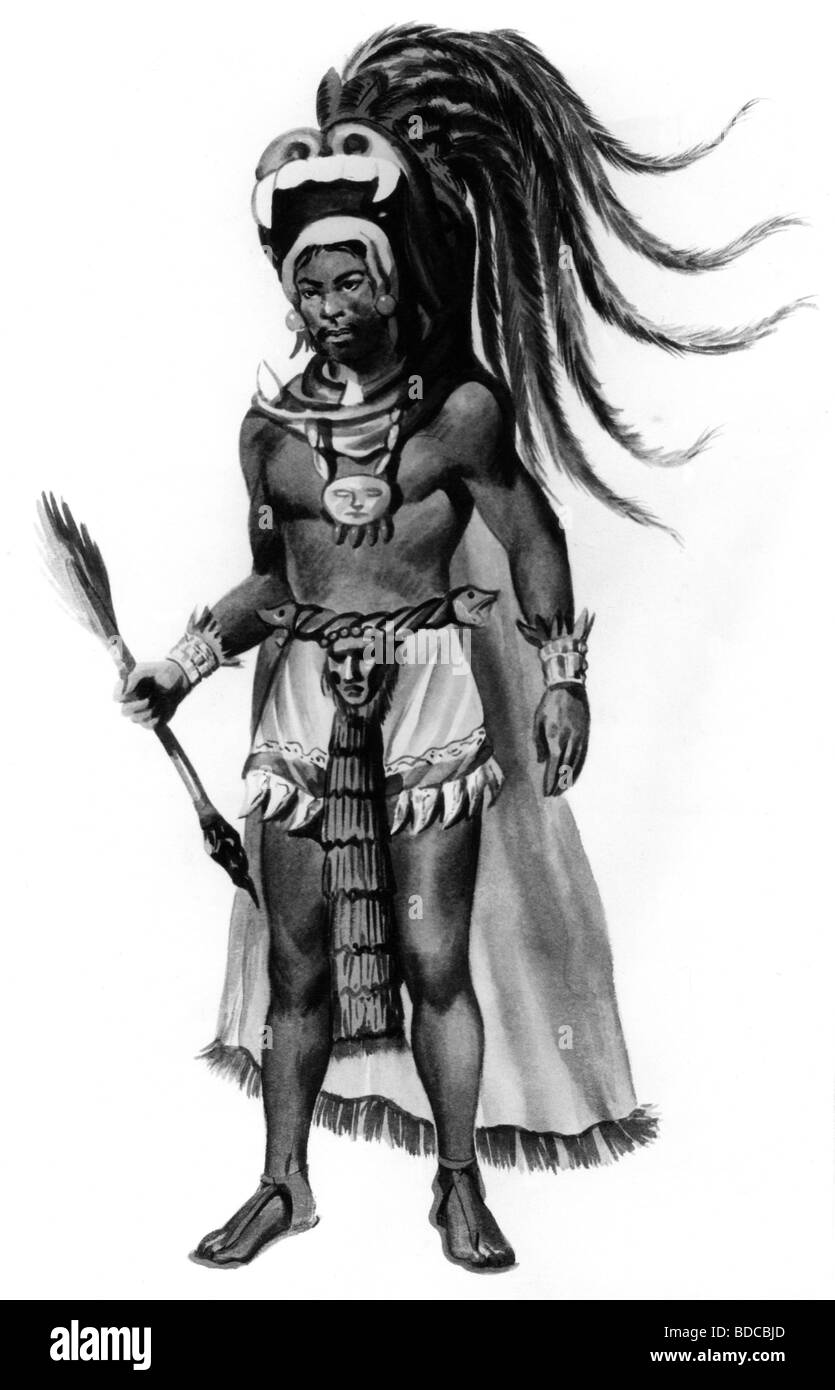 geography / travel, Mexico, people, Indians, Aztecs, warrior ...