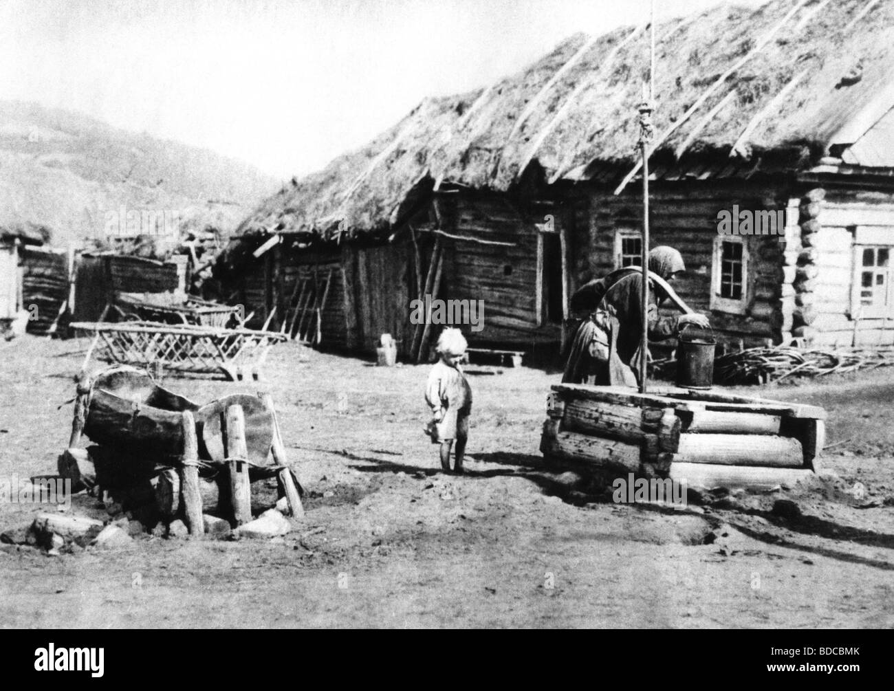 geography / travel, Russia, agriculture, farm in the Samara Oblast ...