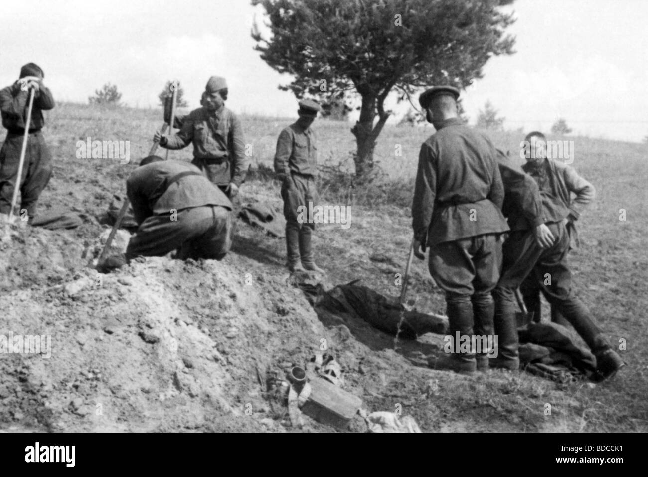 events, Second World War / WWII, Russia 1941, Belarus, between ...