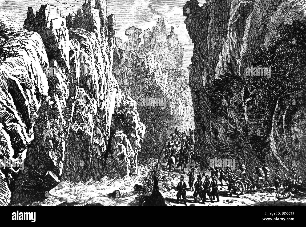 Cortes, Hernan, 1485 - 2.12.1547, Spanish conquistador, campaign ...