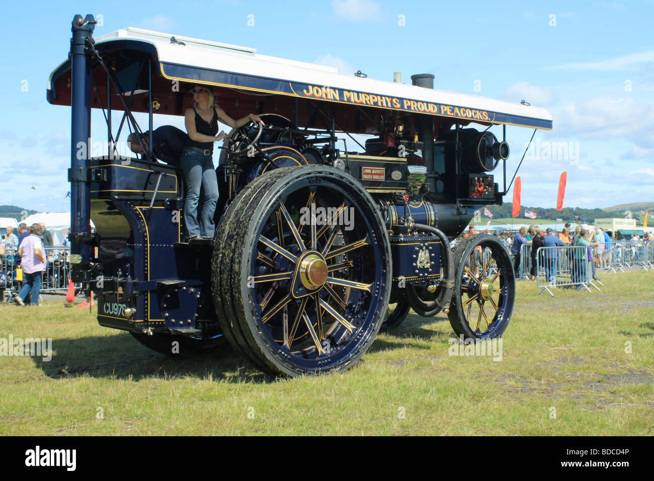 steam traction engine Stock Photo - Alamy
