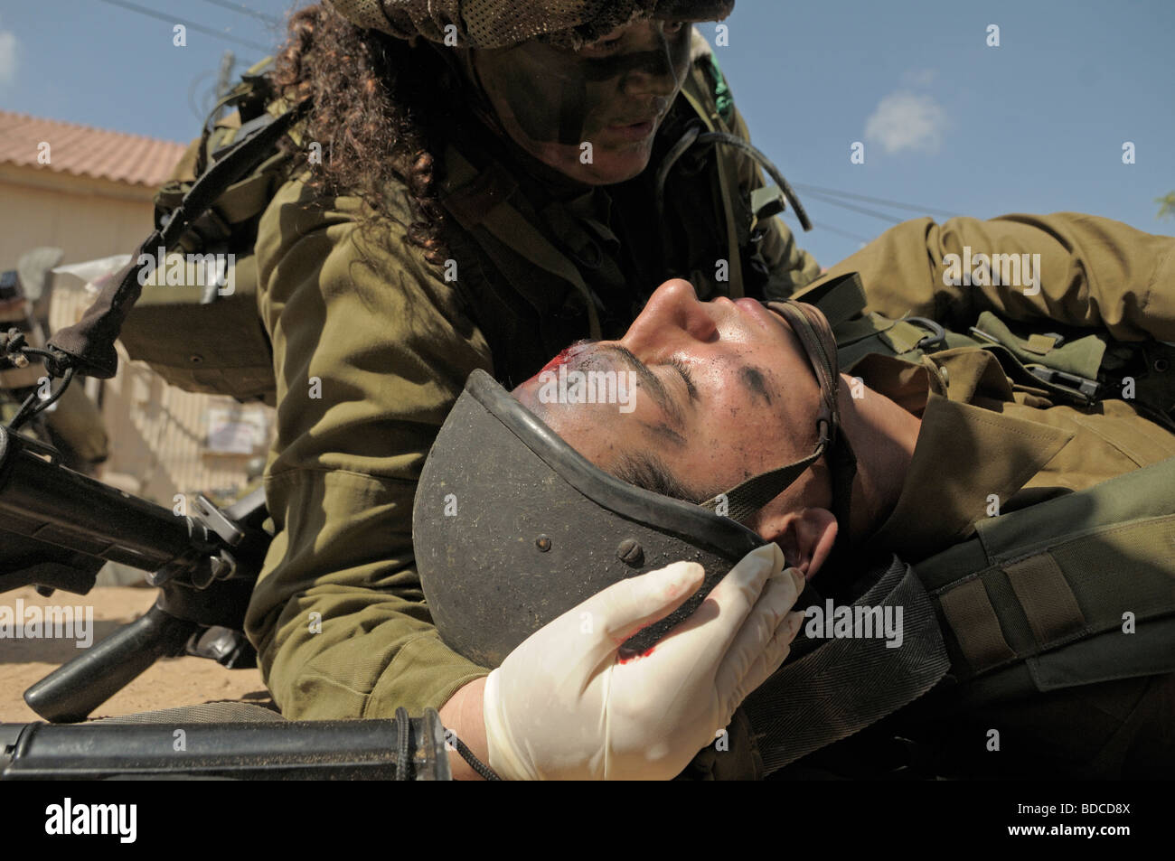 Wounded soldier hi-res stock photography and images - Alamy