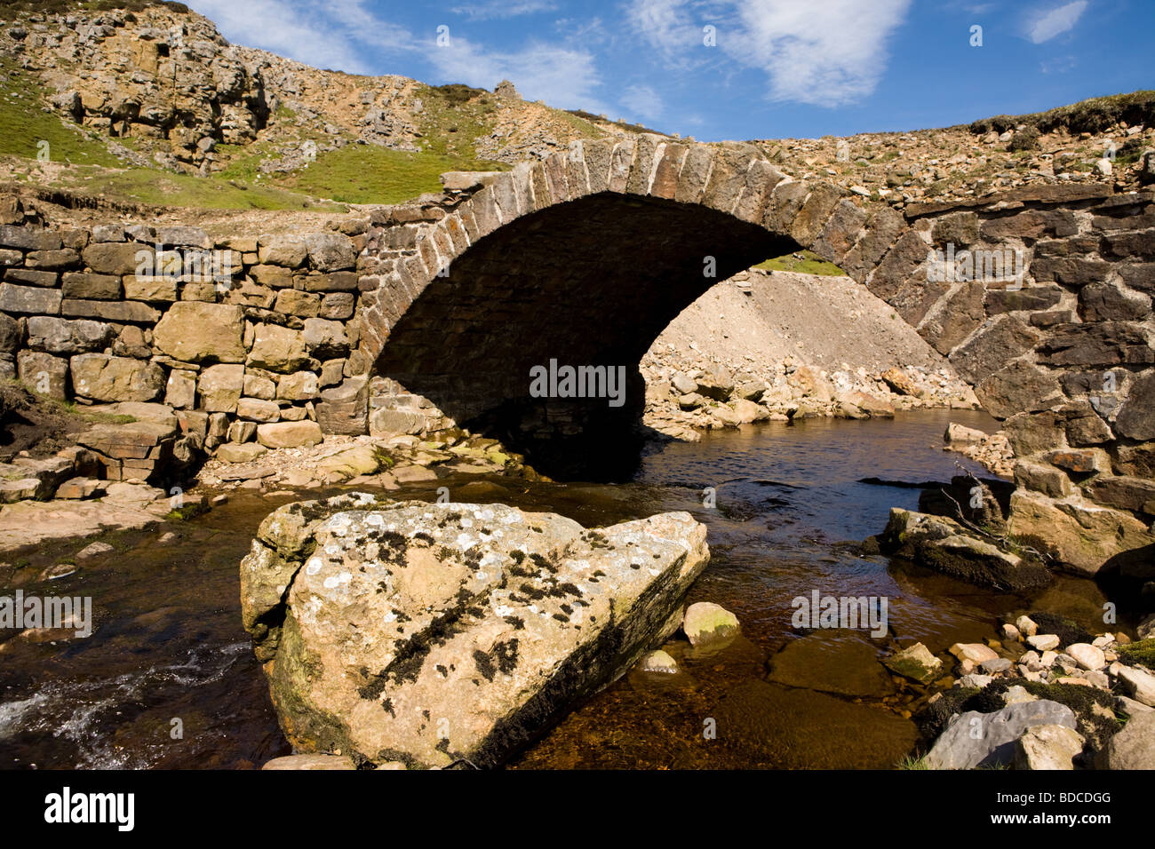 Old Gang Smelt Mill Swaledale Yorkshire Dales England Stock Photo - Alamy