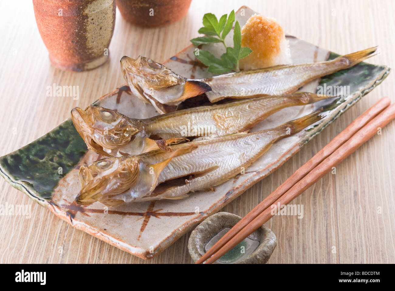 Grilled sailfin sandfish Stock Photo - Alamy