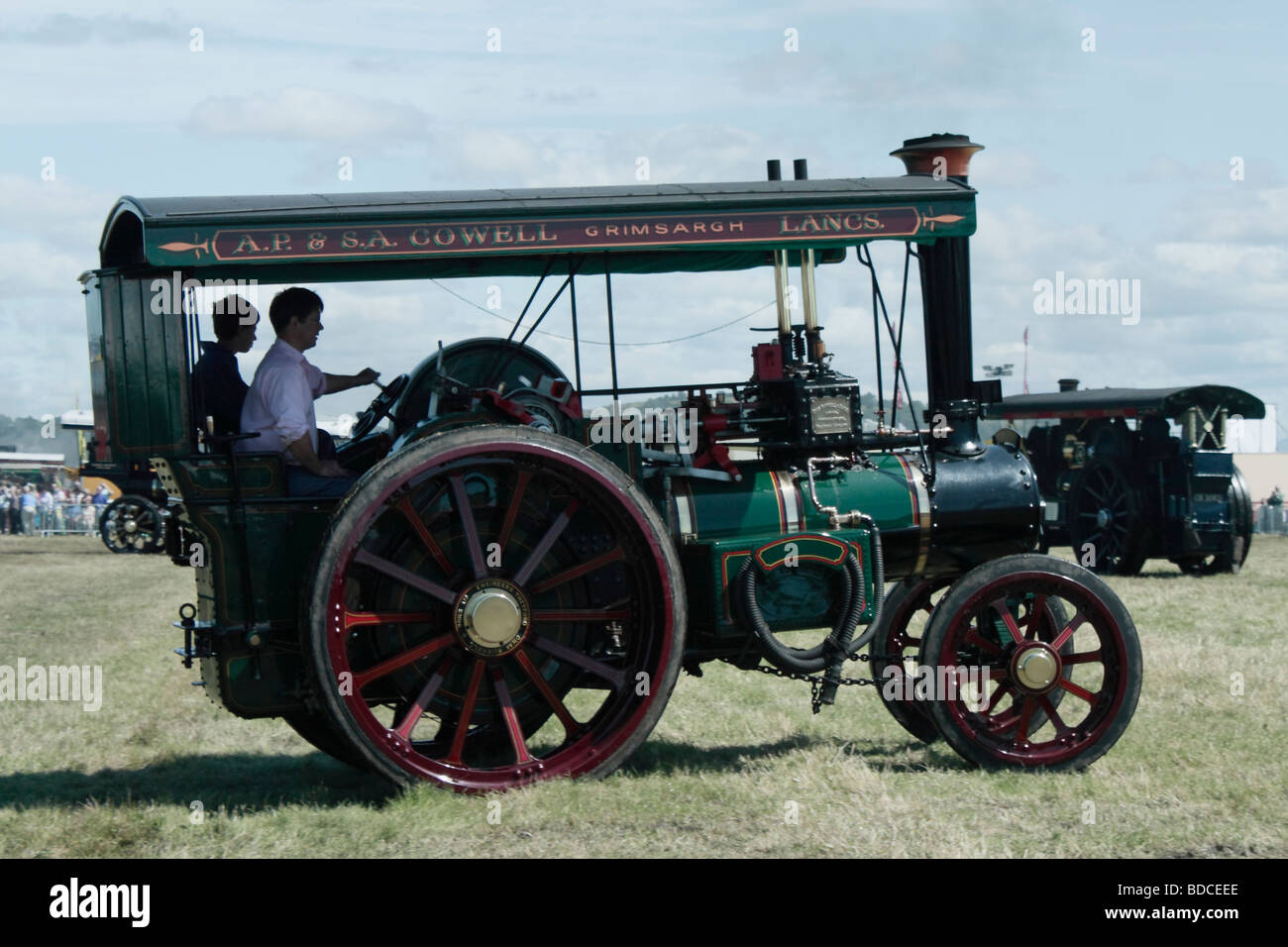steam traction engine Stock Photo - Alamy