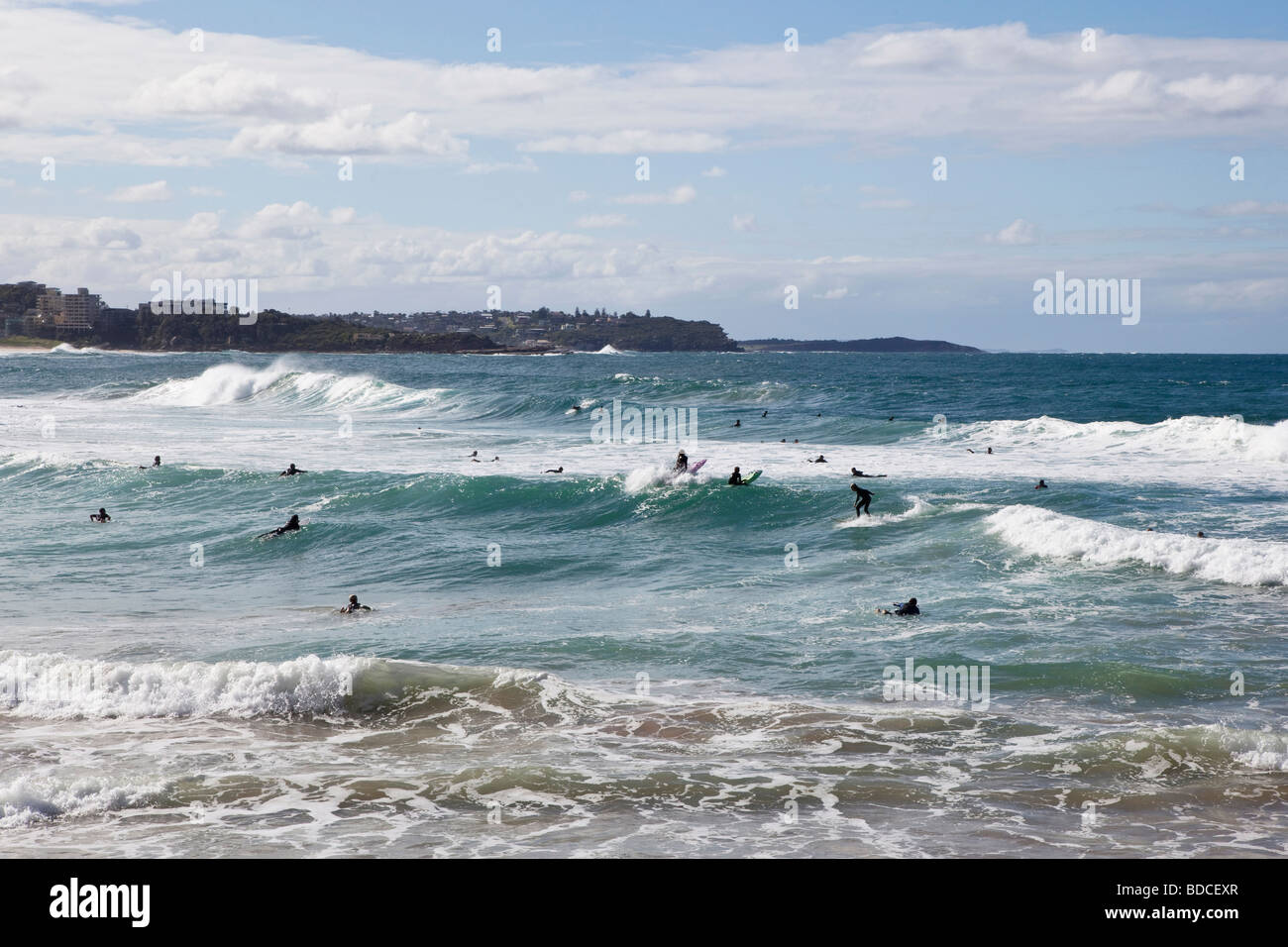 Surfers at Manly Beach in Sydney, Australia Stock Photo - Alamy