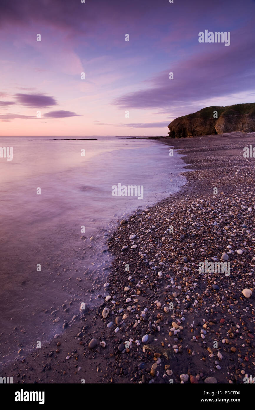 Early Morning at Blackhall Rocks Blackhall County Durham England Stock ...