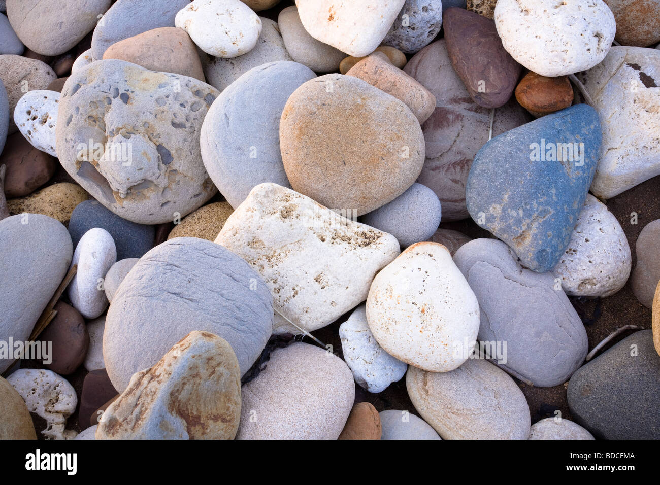 Rocks & Pebbles on the beach at Blackhall Rocks, Blackhall, County ...
