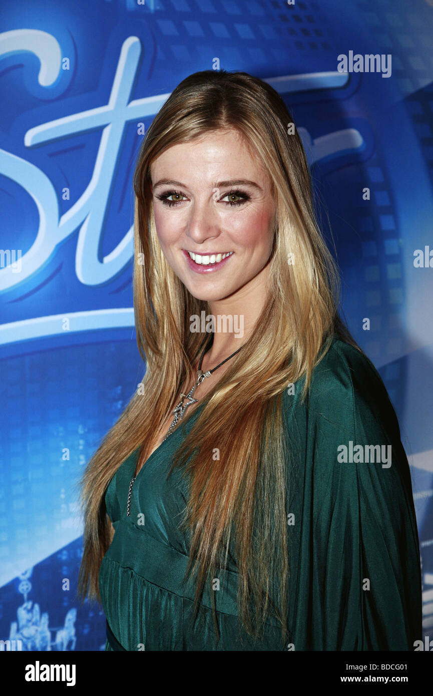 Eichinger, Nina, * 1981, German tv presenter, portrait, photo call to ...