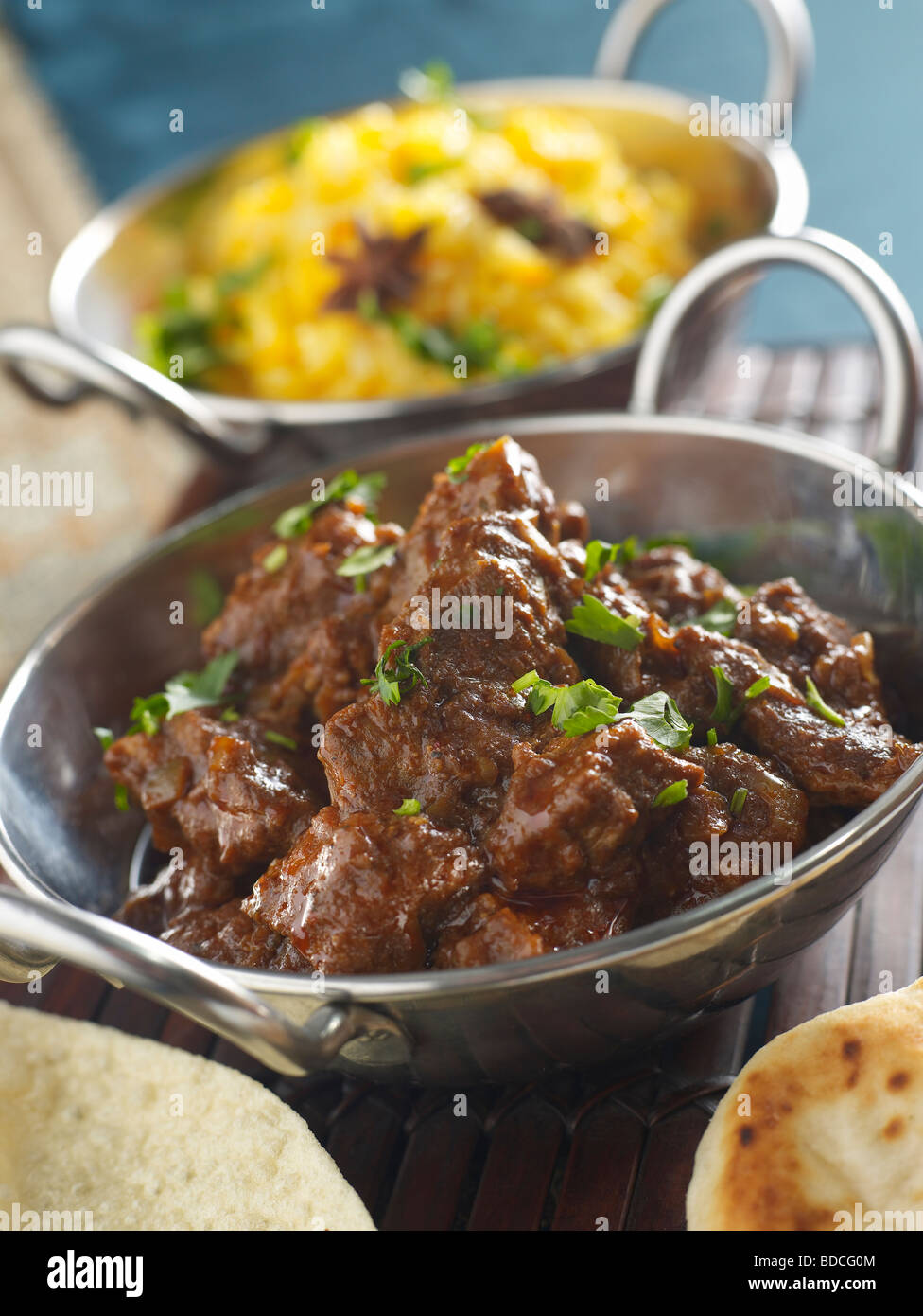 Hot indian beef balti hi-res stock photography and images - Alamy