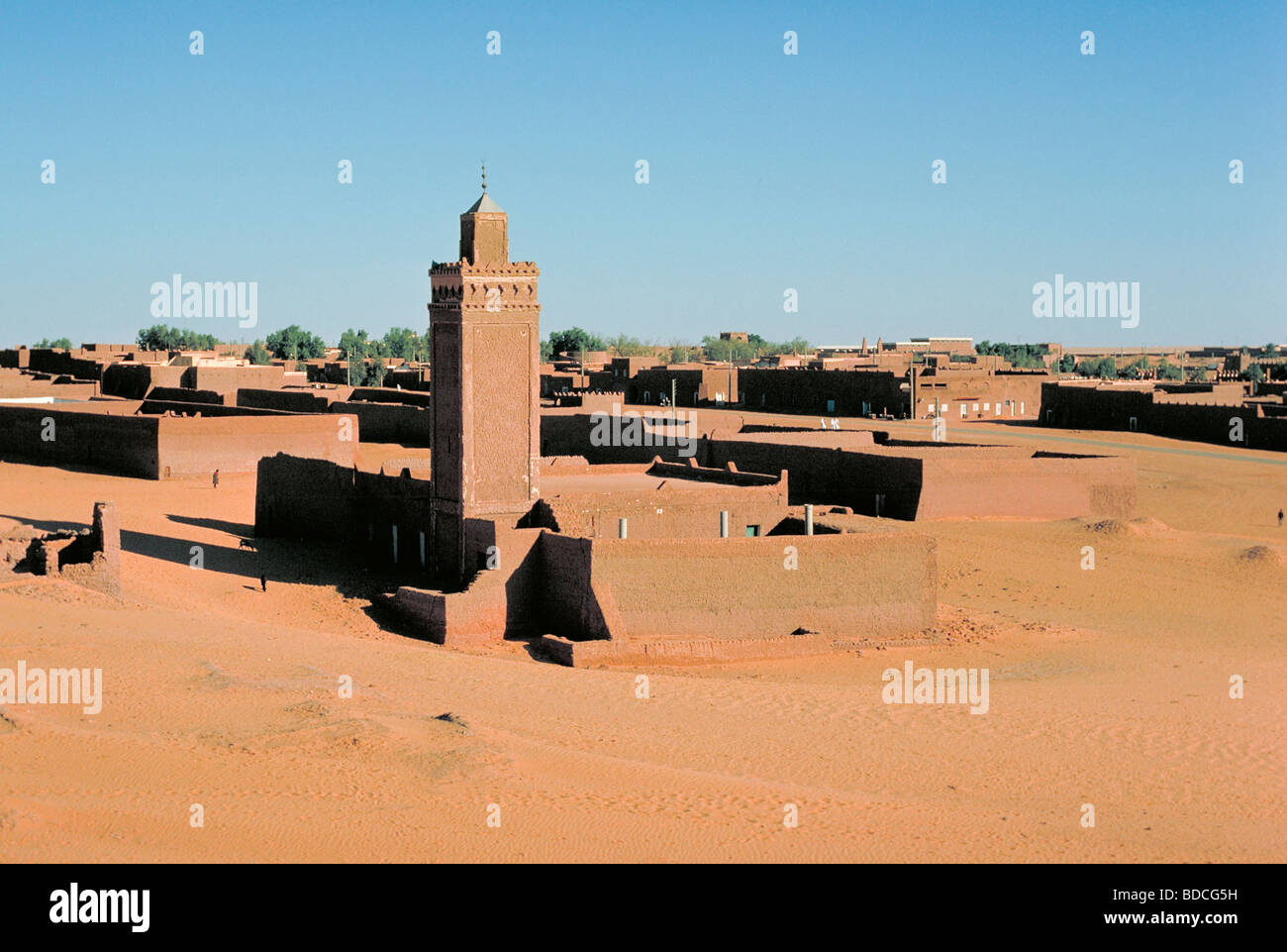 Elk114 6111 Algeria In Salah mosque Stock Photo - Alamy