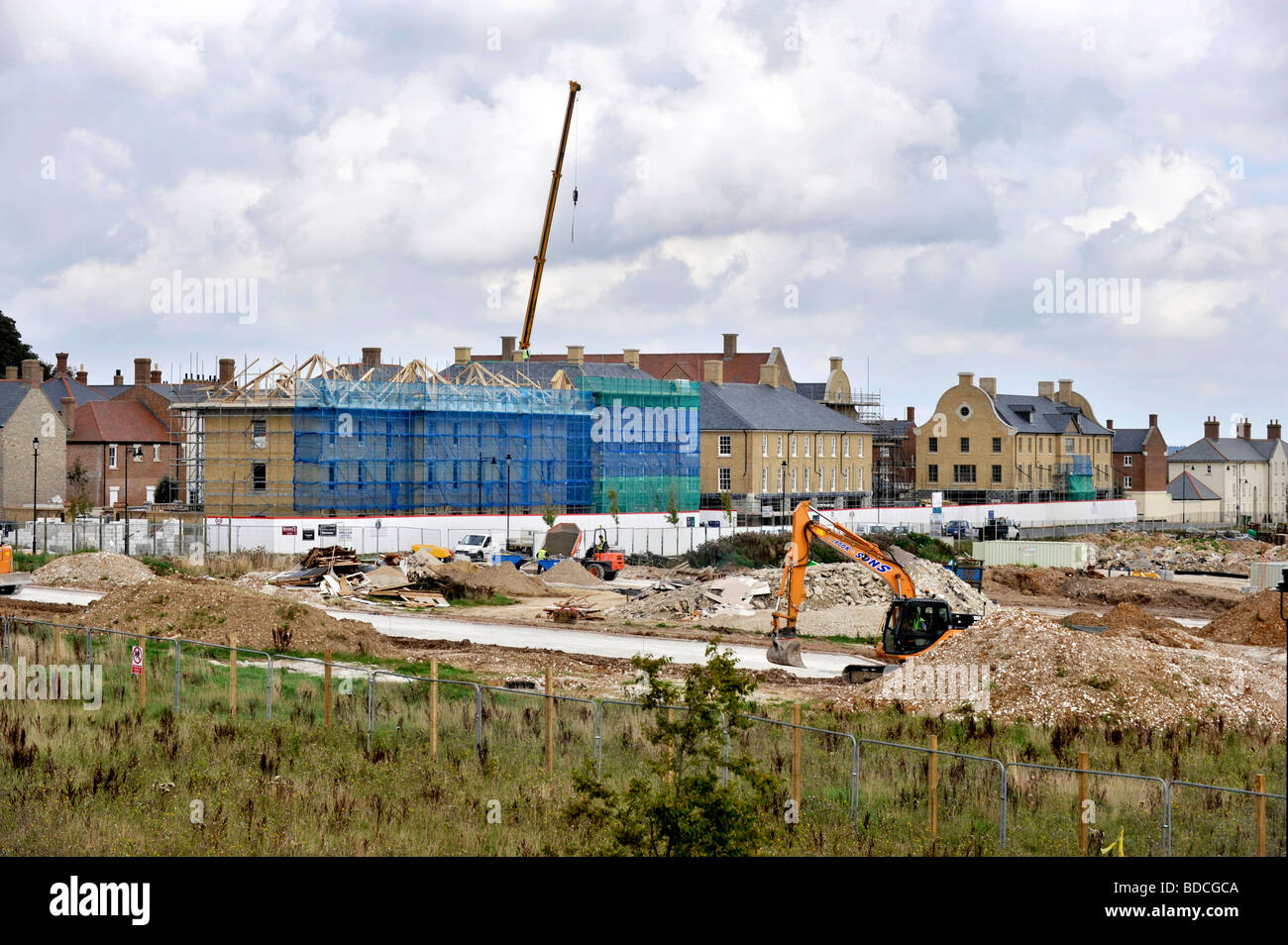 Poundbury construction hi-res stock photography and images - Alamy