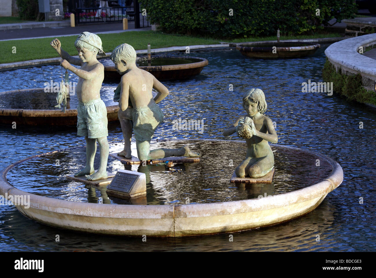 Statue, Hamilton City Hall, Bermuda Stock Photo - Alamy