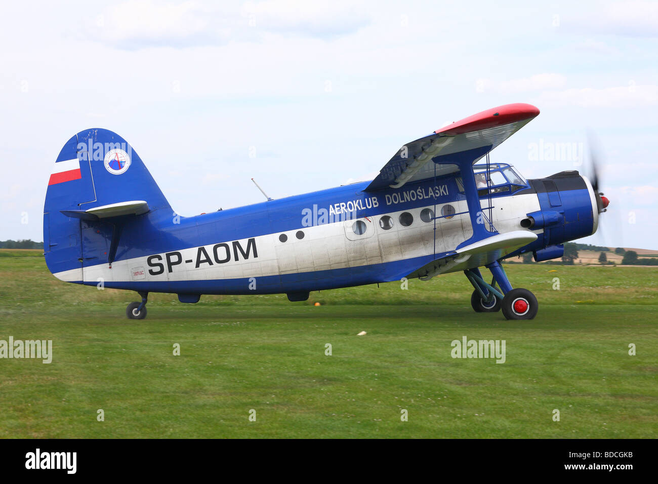 Antonov AN 2 biplane russian aircraft Stock Photo - Alamy