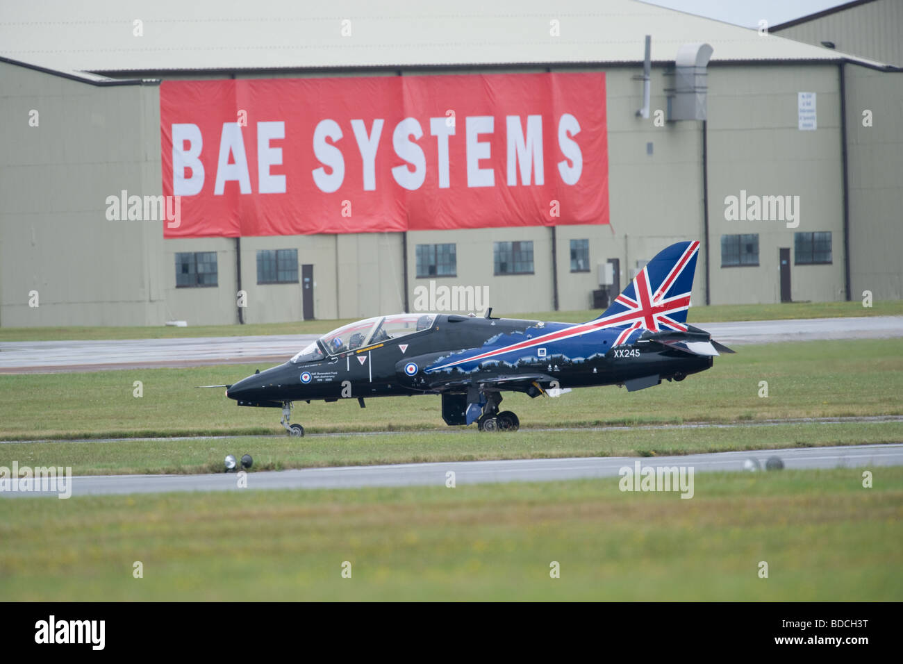 BAE Systems Hawk aircraft decorated in "100 Year of Naval Aviation ...