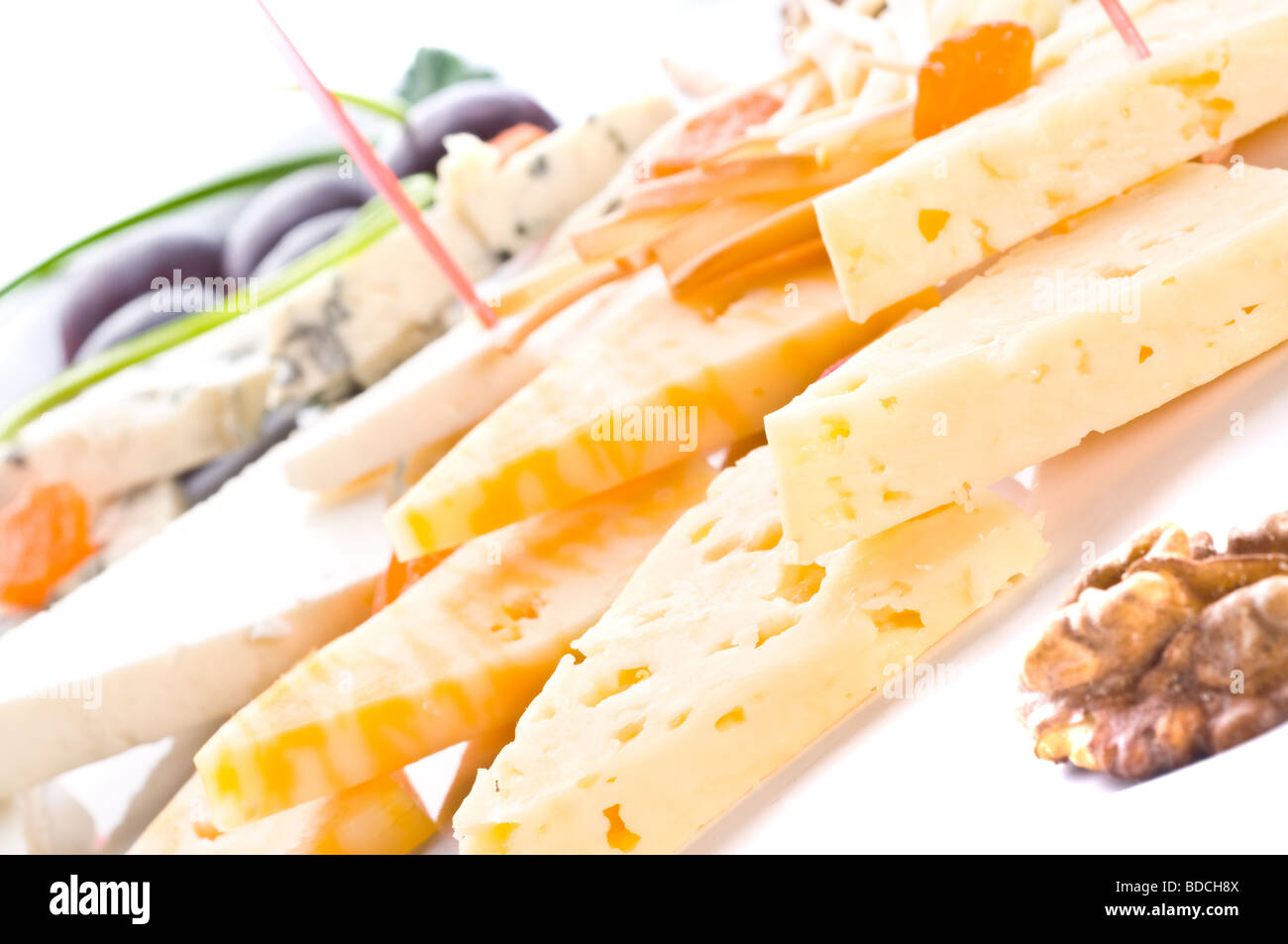 Allsorts from different grades of cheese Stock Photo - Alamy