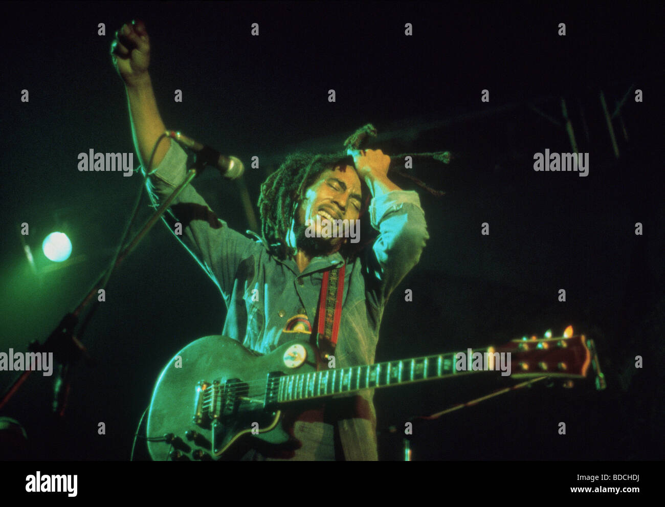 BOB MARLEY (1945-1981) Jamaican reggae musician in 1978 Stock Photo - Alamy