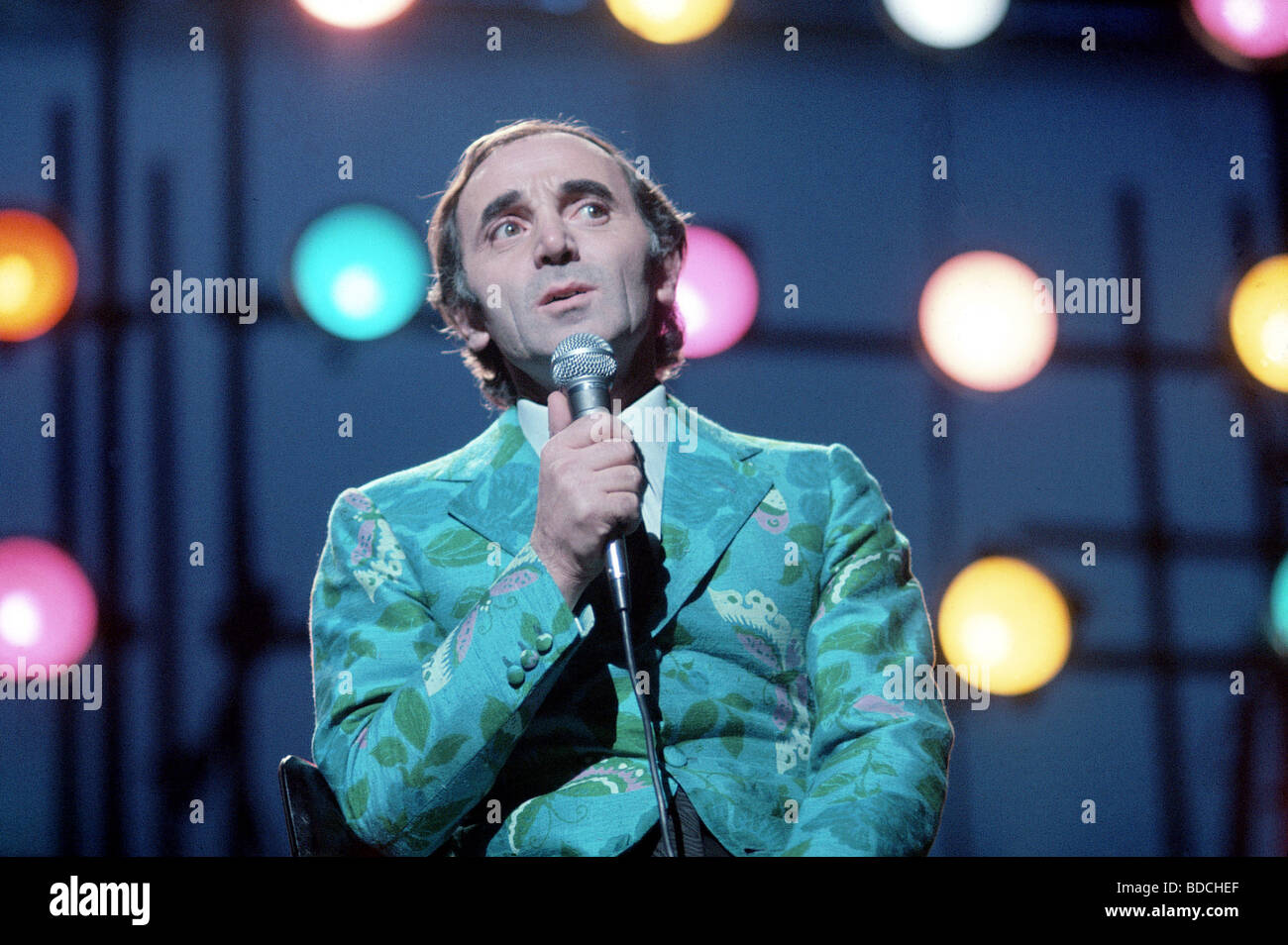 Charles aznavour 70s hi-res stock photography and images - Alamy